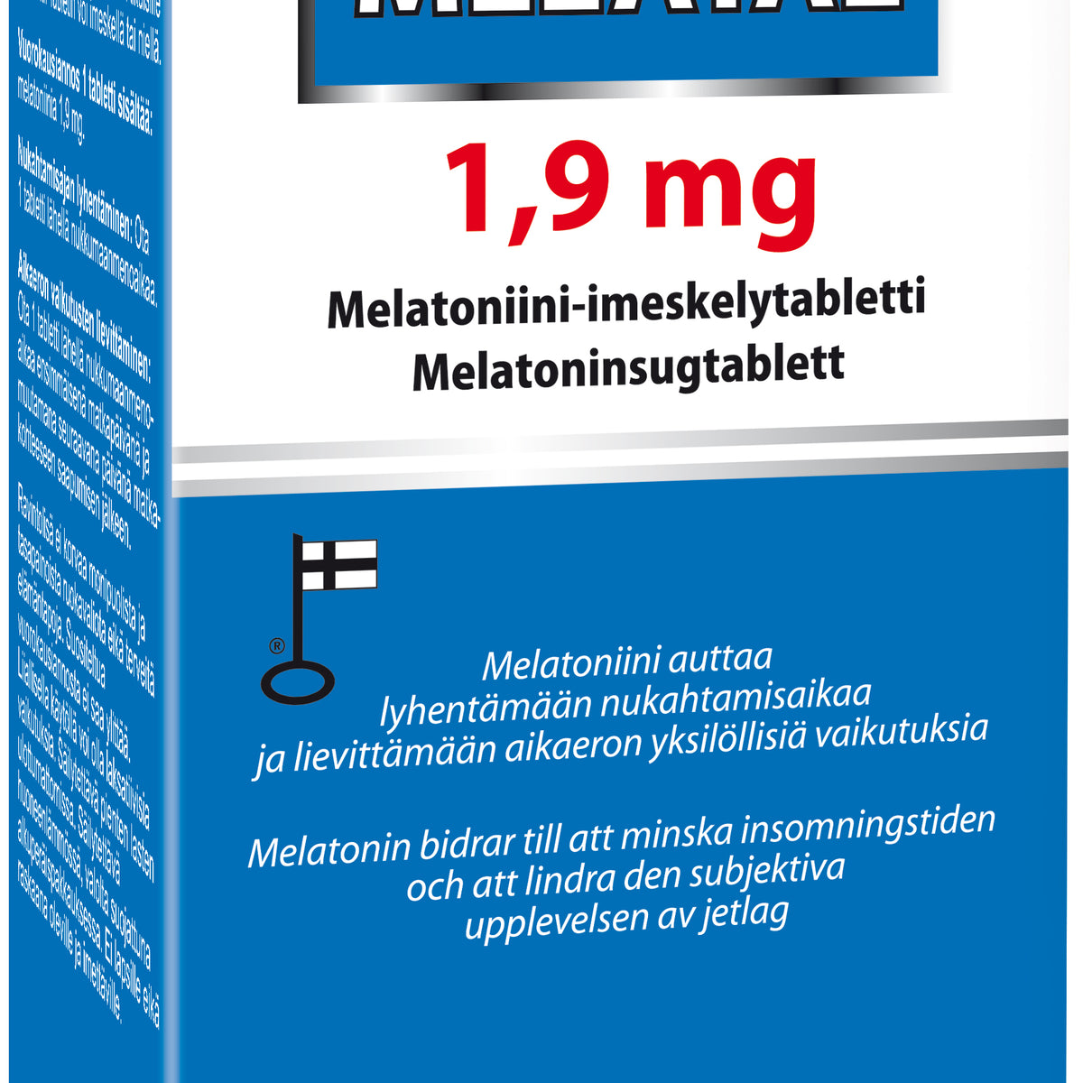 Melatal 1,9 mg melatonin-sugtablett 90 tabl. Vitabalans – Suomikauppa.fi