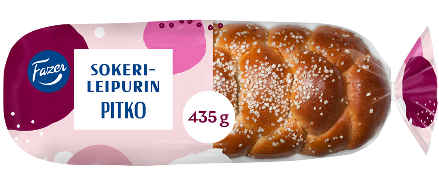Fazer Sokerileipurin Pitko 435g, pullapitko – Suomikauppa.fi