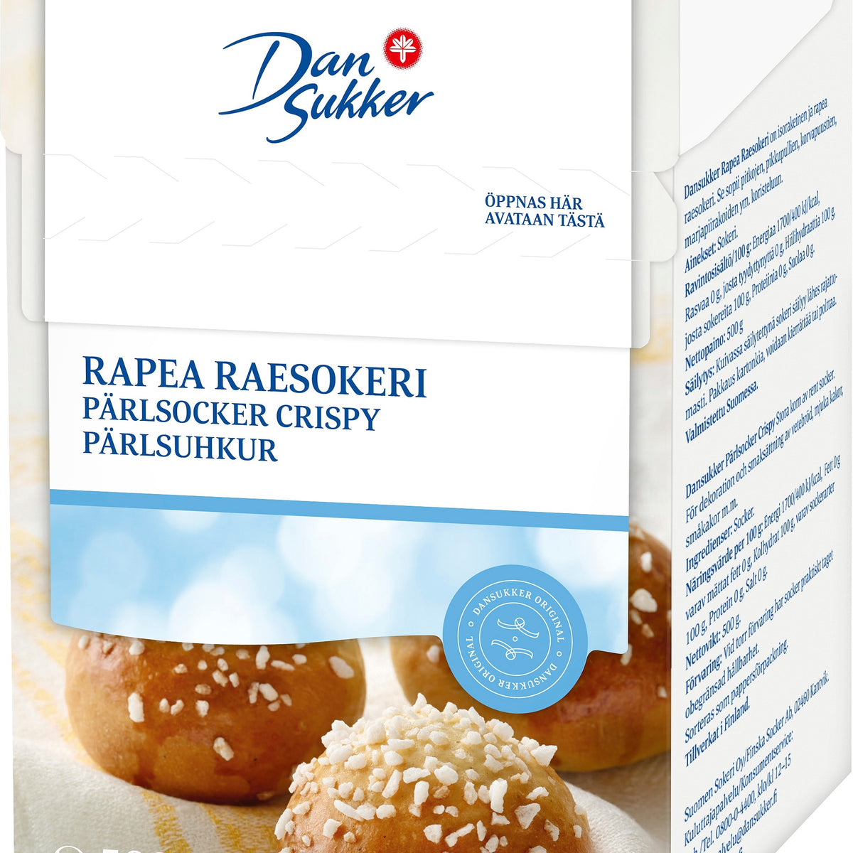 Dansukker Nib Sugar Crispy 500g – Suomikauppa.fi