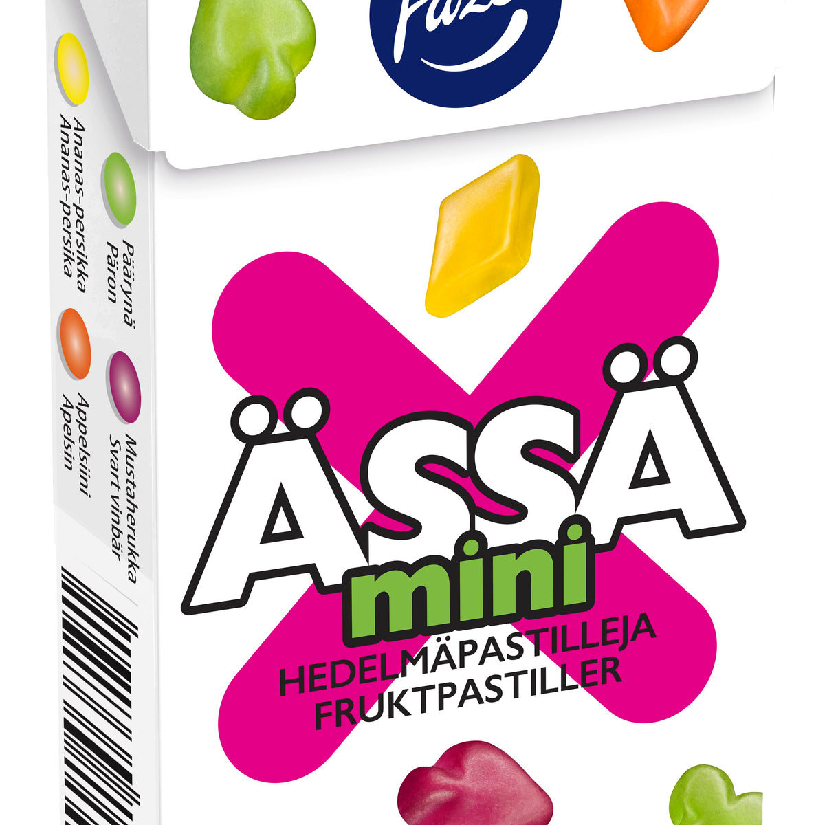 Fazer Ässä Mini fruit pastille 40g – Suomikauppa.fi