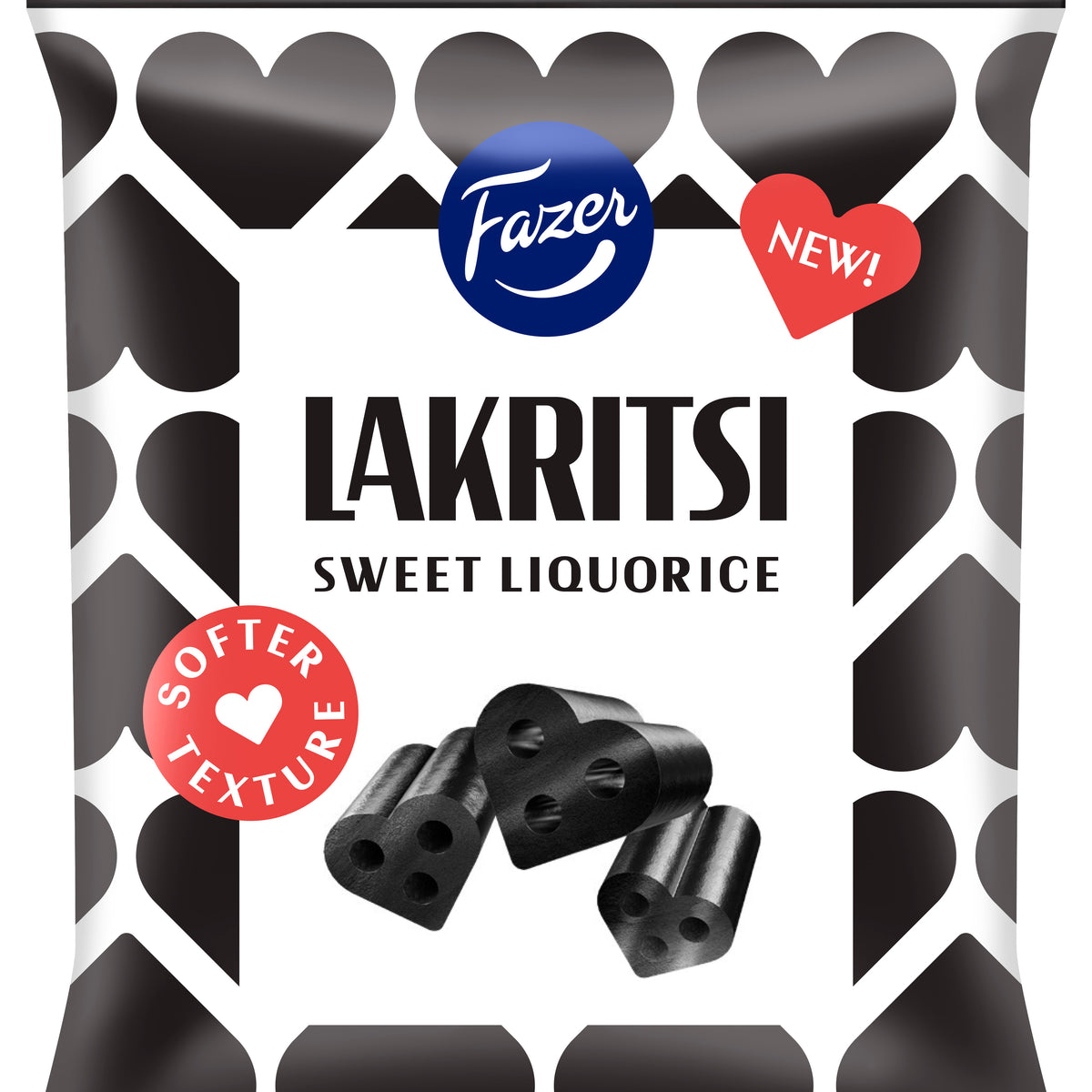 Fazer Lakritsi Sweet Liquorice pussi 150g – Suomikauppa.fi