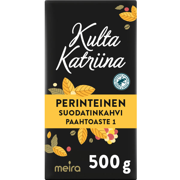 Kulta Katriina Traditionellt filterkaffe RAC 500g – Suomikauppa.fi