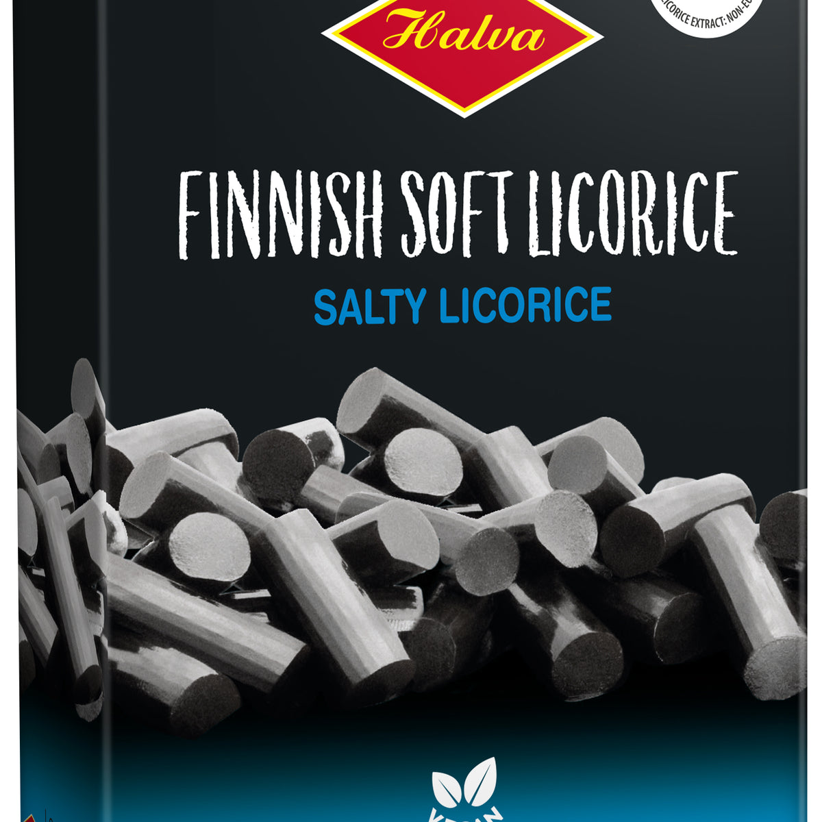 Halva Suomalaista salmiakkilakritsia 200 g – Suomikauppa.fi