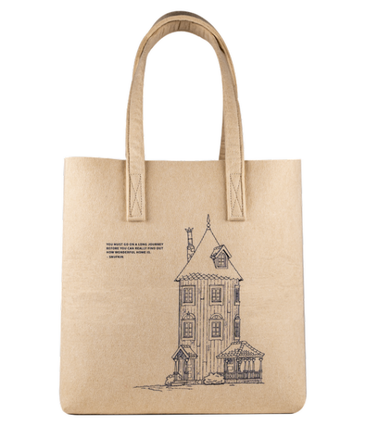 Muurla Muumi Muumitalo Tote Bag 40cm x 40cm – Suomikauppa.fi