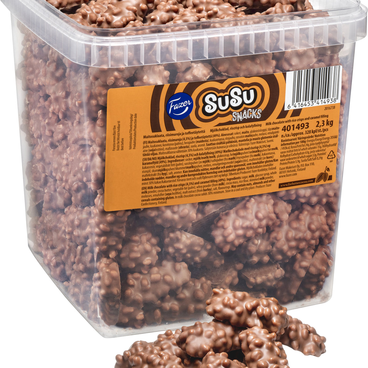 Fazer Susu milk toffee chocolate bite 2,3kg – Suomikauppa.fi