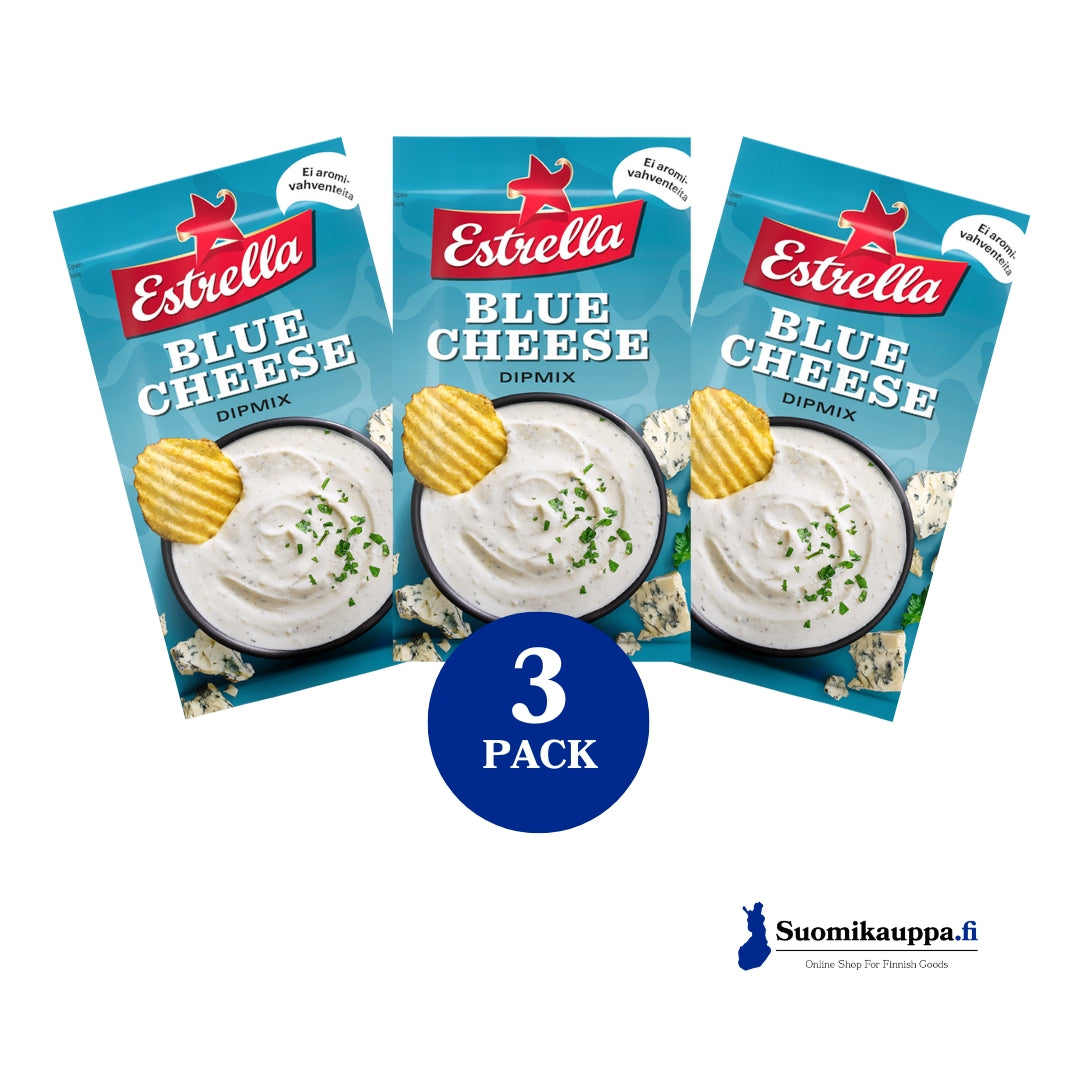 Estrella Blue Cheese Dippiseos 15g 3-PACK – Suomikauppa.fi