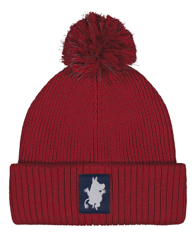 Moomin Luminary heijastava tupsupipo, punainen – Suomikauppa.fi