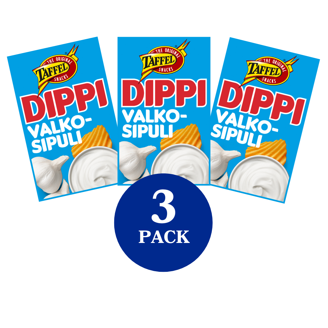 Taffel valkosipuli dippi 13g 3-PACK – Suomikauppa.fi